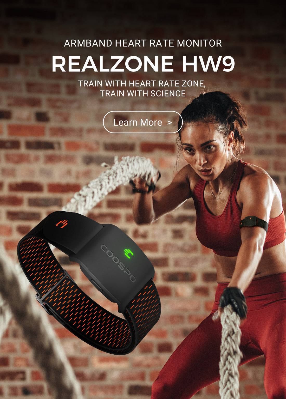 ARMBAND HEART RATE MONITOR